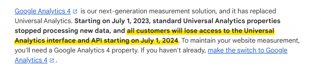 Google Analytics 4 - Dates to Watch Out in 2024 - PenPath